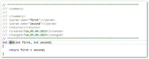 XML Comments Visual Studio Marketplace